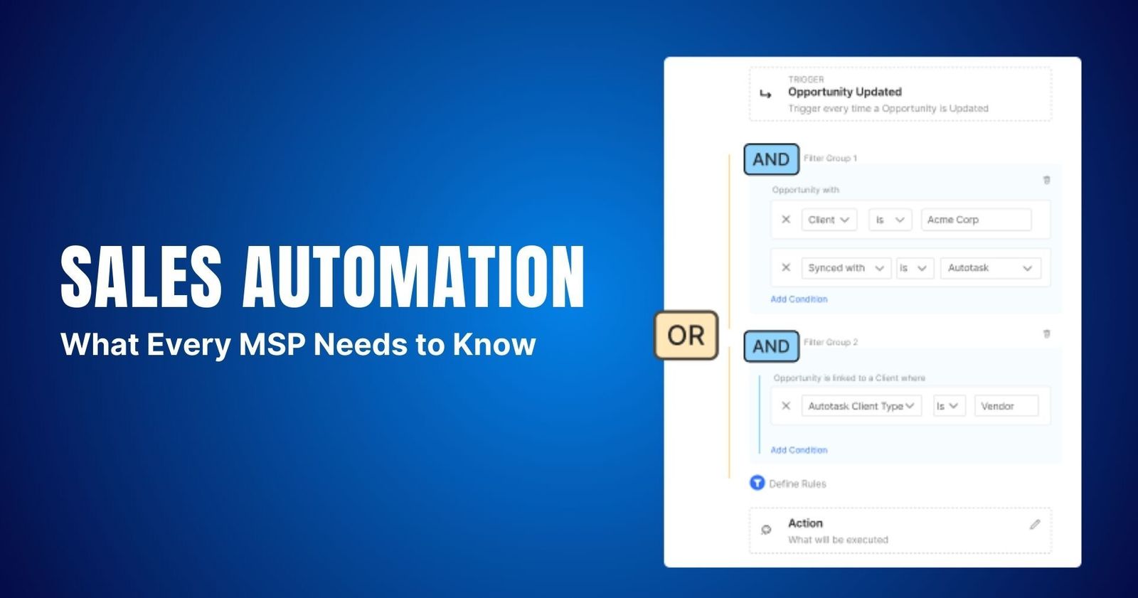Complete guide to creating MSP sales process